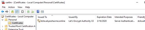 using let s encrypt for active directory domain controller certificates adventures in tech
