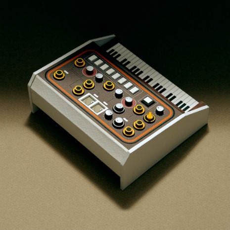 Teeny Tiny Models Of Early Synthesizers And Analog Recording Equipment Dangerous Minds
