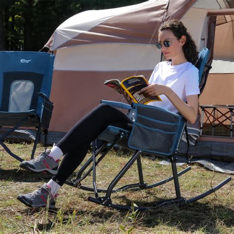 Heavy Duty Folding Camping Rocking Chair Portal Outdoors