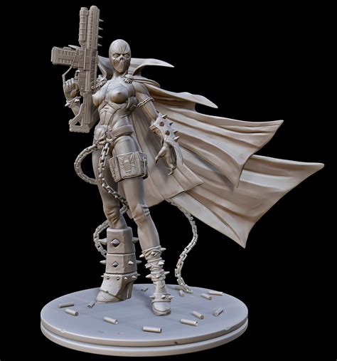 Spawn Female Polycount