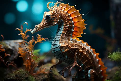 颜色鲜艳的海马高清图片下载 正版图片600607161 摄图网