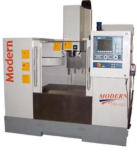 Used MODERN MM CNC Taper Linear Guideway Vertical Machinin