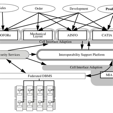 Introduction Of The Federated Dbms And Cell Interoperability In The