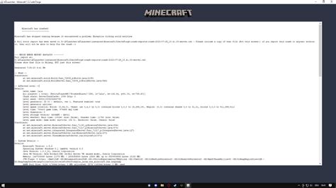 Exception In Server Tick Loop Exception Ticking World Entities Javalangnullpointerexception