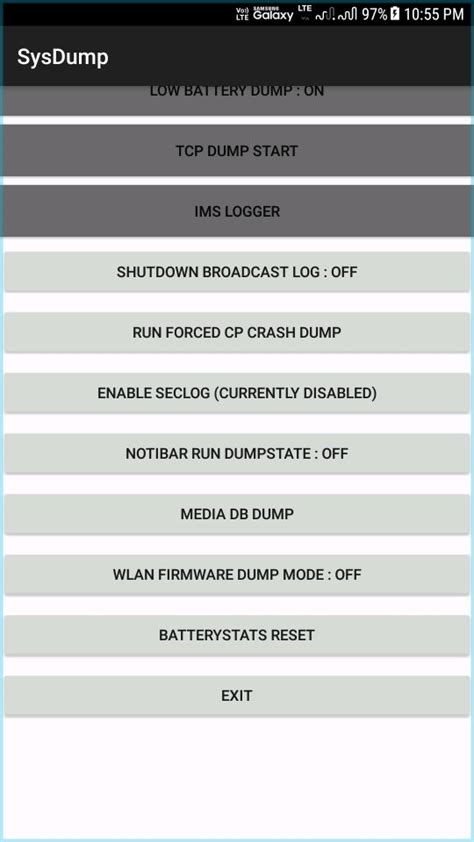 Why My Wlan Firmware Dump Mode Is Off Samsung Members