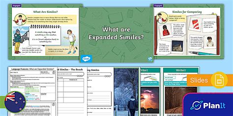 Phase 2 Writing Language Features What Are Expanded Similes