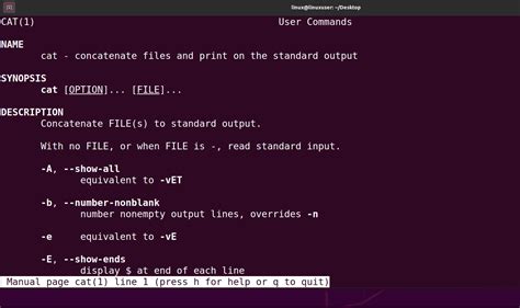 how to display data from a text file in linux linuxways