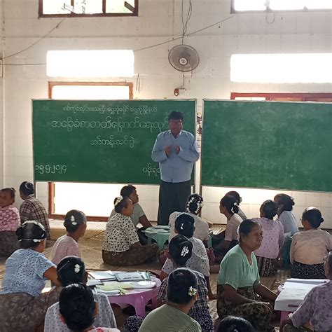 ရွှေဘိုမြို့တွင် အခြေခံ စာတတ်မြောက်ရေး သင်တန်းဆင်းပွဲကျင်းပ Information And Public Relations