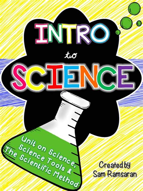 Intro To Science Science Unit On The Scientific Method And Science
