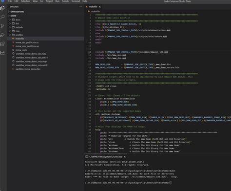 AWR6843AOPEVM About Mmwave Sdk 03 06 00 00 LTS Makefile Inside The