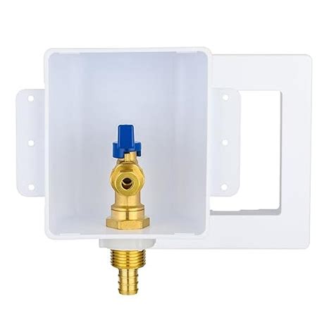 Snapklik Com EFIELD Premium Ice Maker Outlet Box 1 2 Inch Crimp Pex Inlet