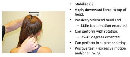 Alar Ligament Test