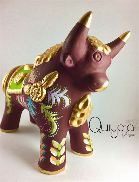 Pin De Rosa Moscoso En Pucara Toros Toros Pintados Tazas Pintadas