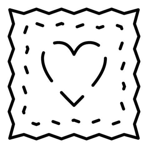 Premium Vector Patch Icon Style