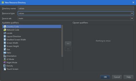Android Cant Create A Version Specific Values Folder Stack Overflow