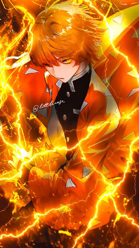 Zenitsu Agatsuma Wallpaper By Littlerose09 On Deviantart
