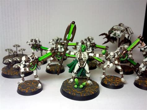 Unique Color Schemes For Necron Miniatures