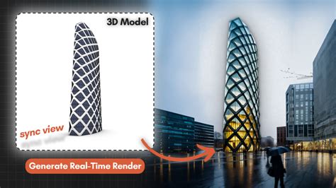 How To Create Real Time Renders Using AI Synced To 3D Model Design