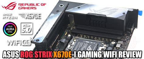 ASUS ROG STRIX X E I GAMING WIFI REVIEW ASUS ROG STRIX X E I GAMING WIFI REVIEW เมนบอรดตว
