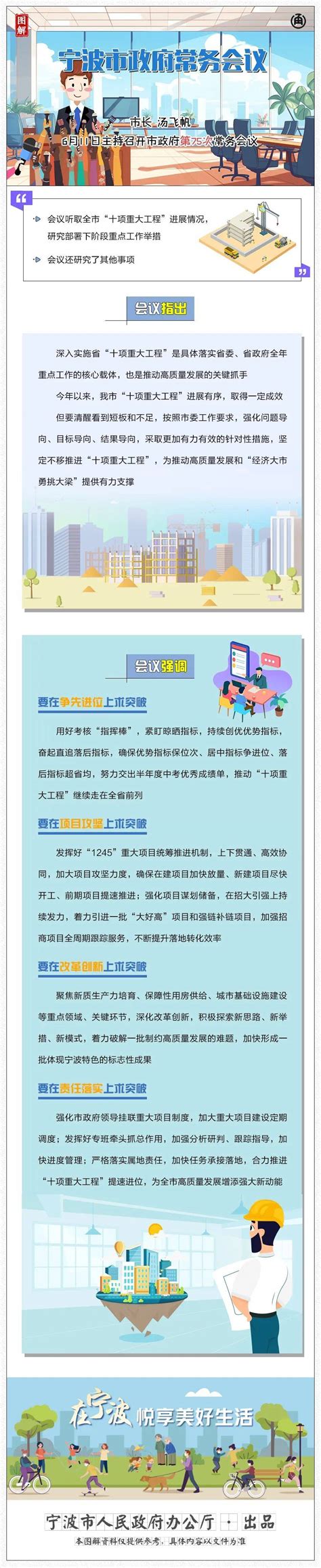 宁波“十项重大工程”如何推进？这场会议做了部署工作进展发展