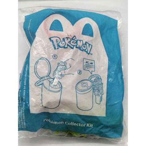 Mcdo Pokemon Characters Figure Sealed Shopee Philippines