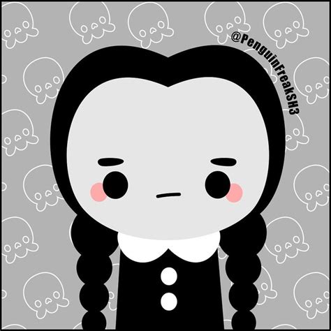 Wednesday Addams Wednesday Addams Doodle Illustration Cute Drawings