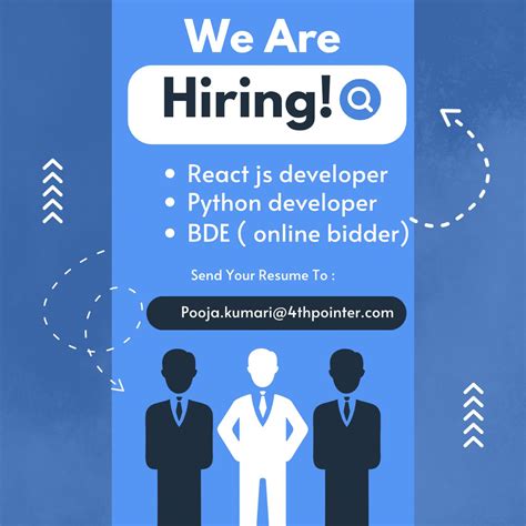 Pooja Shayra On Linkedin Greetings Hiring Multiplepositions