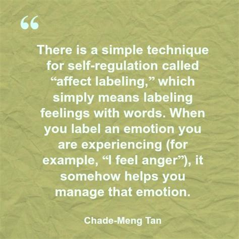 The Power Of Affect Labeling