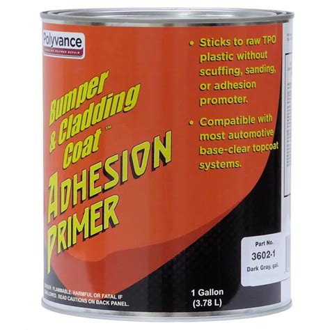 Bumper And Cladding Coat Adhesion Primer