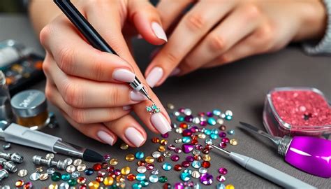 50 Stunning Nail Gem Ideas To Transform Your Manicure Diy And Pro Tips