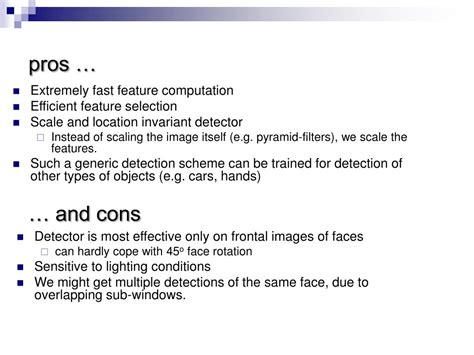 Ppt Robust Real Time Face Detection By Paul Viola And Michael Jones 2002 Powerpoint