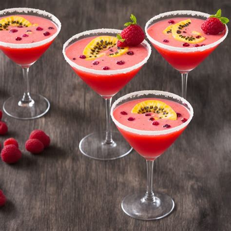 Raspberry And Passion Fruit Martini Recipe
