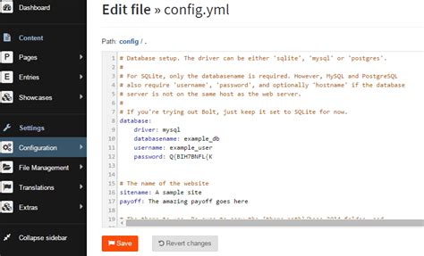 Configure Bolt With MySQL Database Bolt Tutorial FastComet