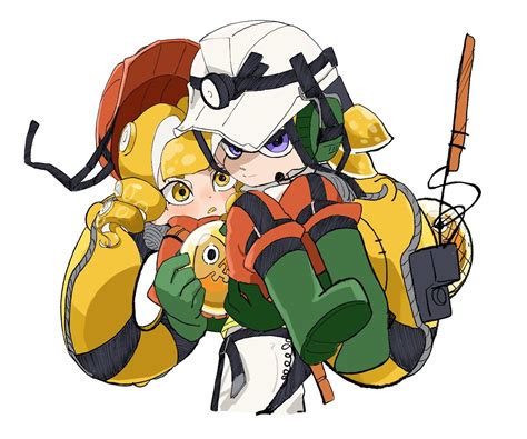 Inkling Player Character Octoling Player Character Inkling Boy And