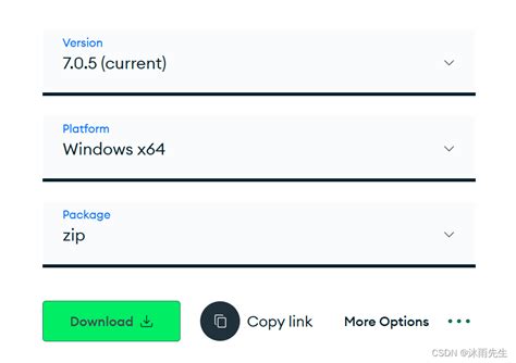 Mongodb安装及配置（240120新版本教程）——沐雨先生mongodb 配置文件 Csdn博客