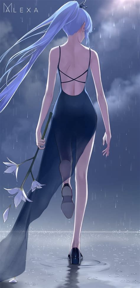 Kamisato Ayaka Genshin Impact Drawn By Malexa Danbooru