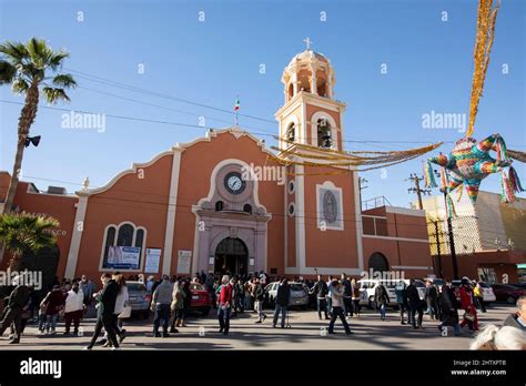 Mexicali Baja California Mexico January 2 2021 View Downtown