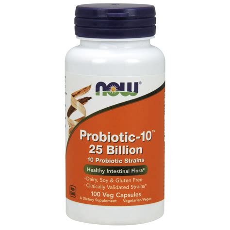 Probiotic 10 Now 25 Billion 30 Veg Cps Farmatech