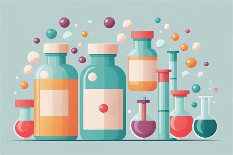 Premium Ai Image Pharmaceutics Flat Vector Illsutration