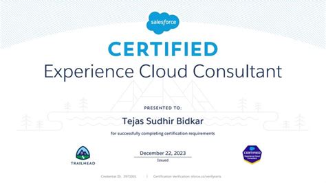 Completed Salesforce Certifications In 2023 Tejas Bidkar Posted On The Topic Linkedin