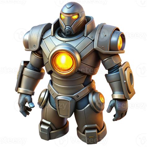 Serene Nostalgic Modern Advanced Power Armor Heavy Plating Glowing