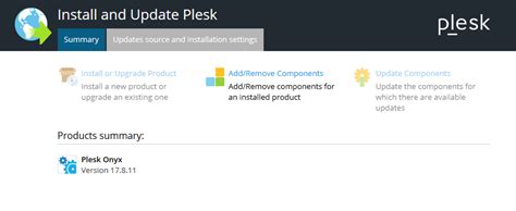How To Install Uninstall Plesk Components Linuxhub Your Gateway To Reliable Web Hosting
