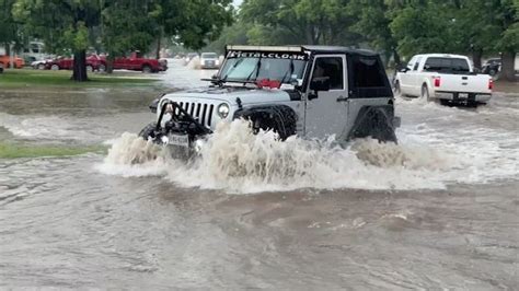 Abilene Residents Face Severe Flooding As Heavy Rains Surround Local