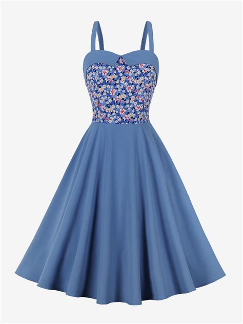 Retro Dress S Audrey Hepburn Style Sweetheart Neck Sleeveless Knee