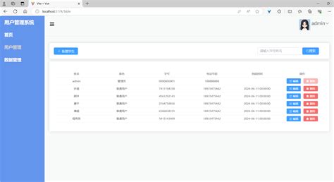 Vue3用户管理系统 技术成神