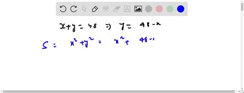The Sum Of Two Positive Numbers Is 48 What Is The Smallest Possible Value Of The Sum Of Their