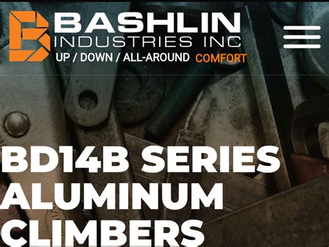 For The Wood Cutters Bashlin Bd14b 5n Natural Aluminum Climbers