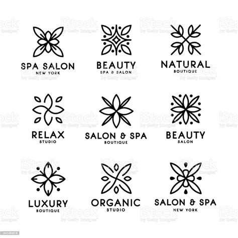 간단 하 고 우아한 꽃 모노 그램 디자인 서식 파일 우아한 선화 디자인 벡터 아이콘 일러스트 레이 션 현대 스타일 0명에 대한