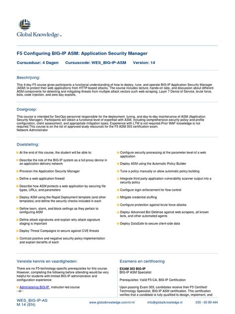 F5 Configuring Big Ip Asm Application Security Manager Pdf Denial Of Service Attack