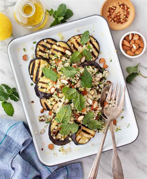 Grilled Eggplant Recipe Love And Lemons